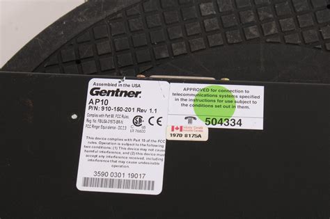 Clearone Gentner Ap10 Telephone Audio Interface Audio Voice Conferen Ntc Tech Clearone Gentner Ap10 Telephone Audio Interface Audio Voice Conferen Ntc Tech