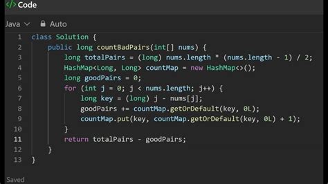 2364 Count Number Of Bad Pairs Youtube
