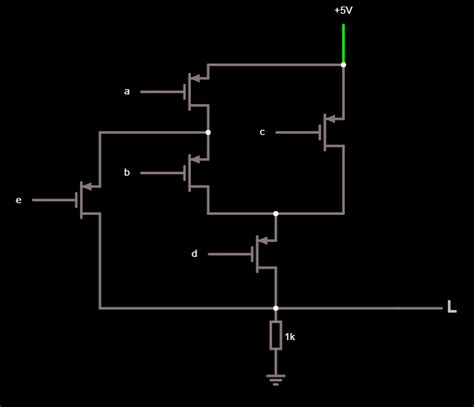 Solving CMOS Logic Structures Electrical Engineering Stack Exchange