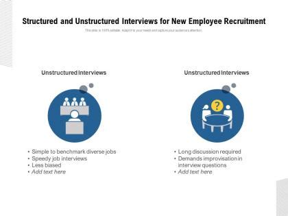 Structured Interviews Advantages Disadvantages PowerPoint Presentation And Slides SlideTeam