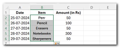 Learn Excel Strikethrough In Excel Easy Ways