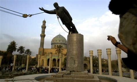 The Toppling Of Saddams Statue How The Us Military Made A Myth