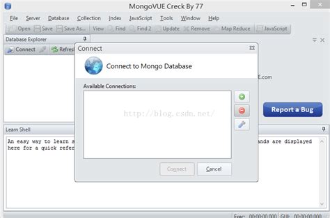 Mongovue对mongodb常用的基础操作mongovue使用教程 Csdn博客