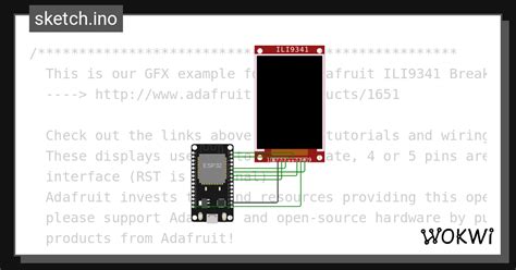 Adafruitili9341 Copy Wokwi Esp32 Stm32 Arduino Simulator Adafruitili9341 Copy Wokwi Esp32 Stm32 Arduino Simulator