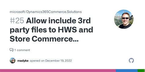 Allow Include 3rd Party Files To Hws And Store Commerce Extensions