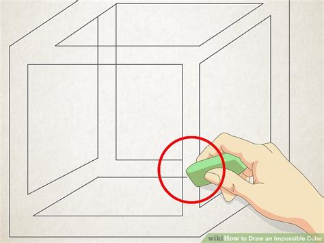 How To Draw An Impossible Cube Steps With Pictures WikiHow