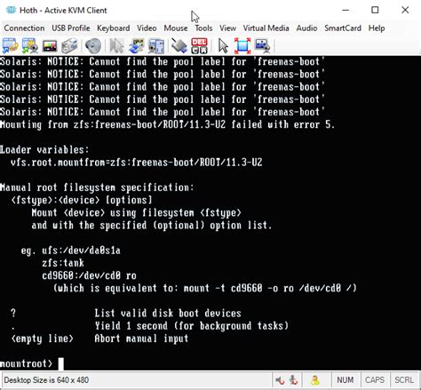 Cant Boot After Updating To 113 U2 Rfreenas