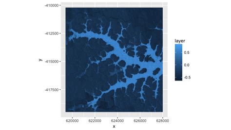 Replacing N Values In Raster Using Two Different Rasters In R Geographic Information Systems
