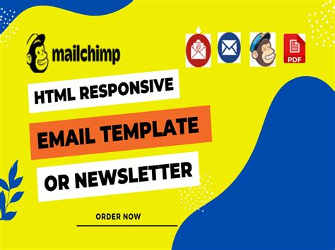 editable email template responsive html template or newsletter upwork