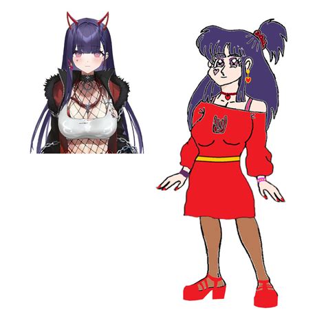 80s Style Akuma Nihmune By Floridatraveller On Deviantart