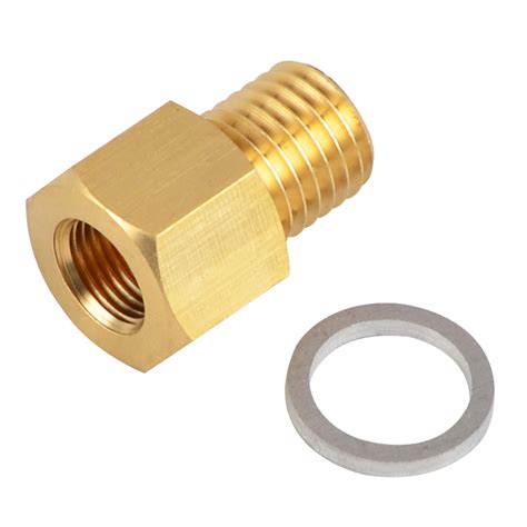 LS Engine Swap Coolant Water Temp Gauge Fitting Adapter M X For