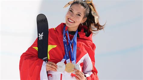 Winter Olympics San Francisco Native Eileen Gu Finds Gold On The Halfpipe To Make It 6 Medals