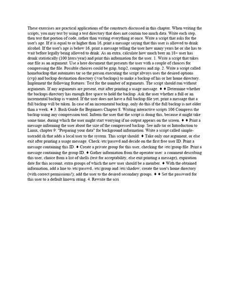 exercises pdf backup computing