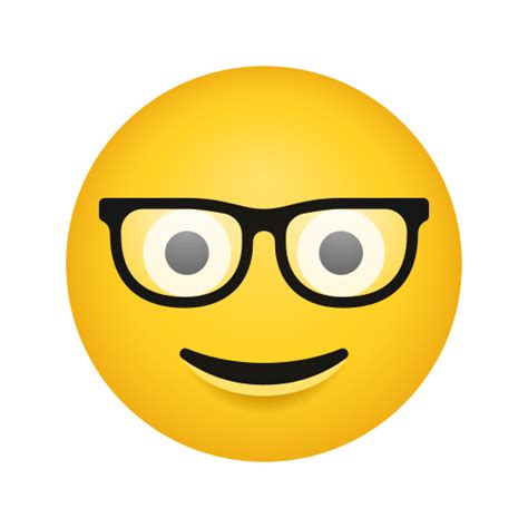 🤓 Nerd Face Emoji Copy And Paste Emoji Stock