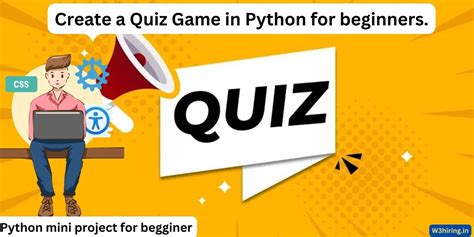 Create A Quiz Game In Python For Beginners Learn Software Technologies