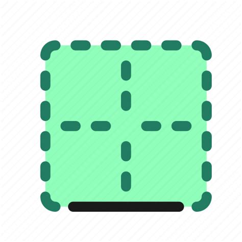 Top Border Cell Table Column Row Spreadsheet Icon Download On
