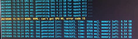 Warn Nvml Can Get Gpu Error Code 15 Nvidia Cards Forum And Knowledge Base A Place