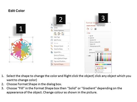 Pie Graph Made With Puzzles And Business Icons Flat Powerpoint Design PowerPoint Slide