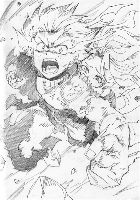 Deku Protecting Eri R ChurchOfMidoriya