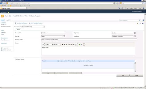 Sharepoint Online Purchase Order Template At Linda Lara Blog