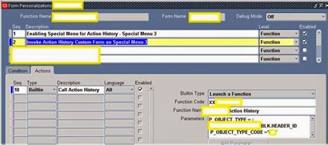 Facts For Oracle Apps R12 Configure Special Menu To Invoke Custom Form