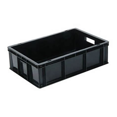 19l Black Rectangular Plastic Crates At Best Price In Bhiwadi Id