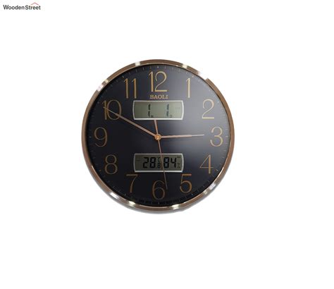Buy Analog Digital Clock Analog Wall Clock With Digital Date Time