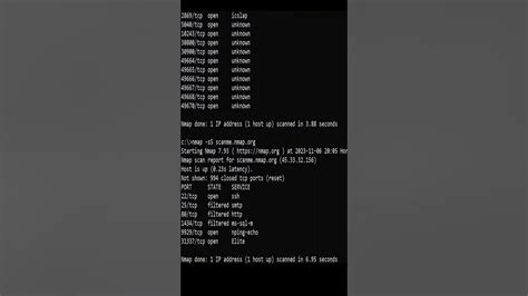 Stealth Scan Nmap Syn Scan Nmap Linux Cmd Windows Youtube