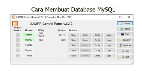 Membuat Database MySQL