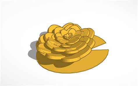 3d Design Jia Lily Pad Tinkercad