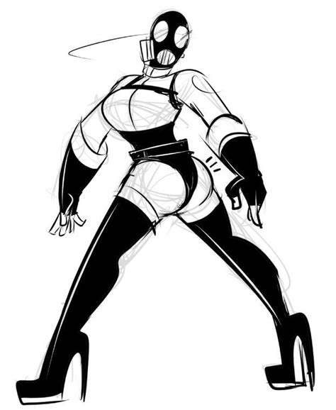 Rule 34 1girls 2d Female Female Only Fempyro High Heel Boots High