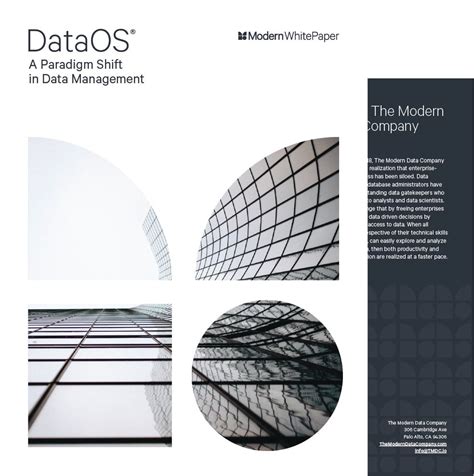Dataos A Paradigm Shift In Data Management Themoderndatacompany The Modern Data Company