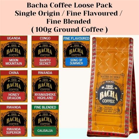 Bacha Coffee Loose Pack 100g Shopee Malaysia