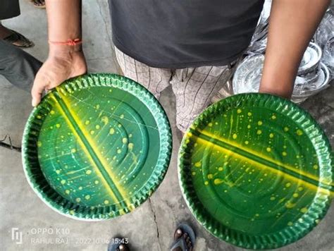 Buffer Paper Plate At ₹ 250piece Printed Paper Plate In Patna Id