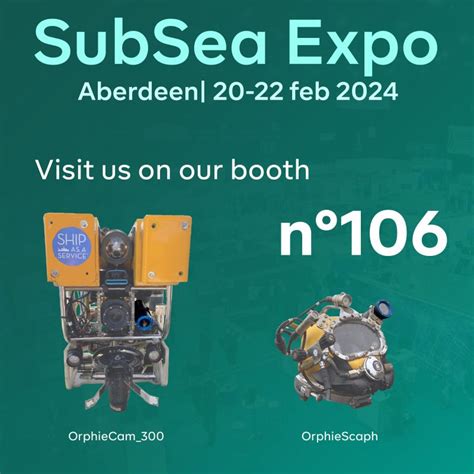 I2s Orphie On Linkedin Subseaexpo Underwatercamera I2sorphie Subsea Camera