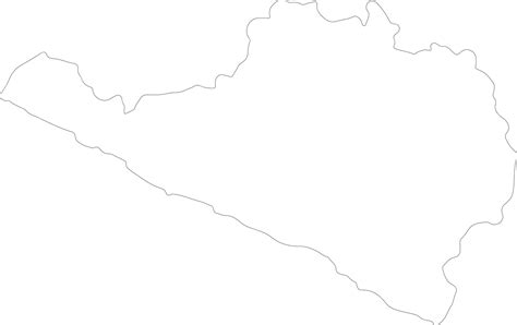 Mapa Del Contorno De Arequipa Perú Vector Premium