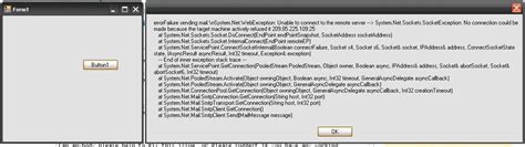 Net Sending Email From VB Net Windows Form Stack Overflow