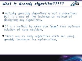 Greedy Algoritham PPT