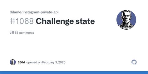 Challenge State Issue Dilame Instagram Private Api Github