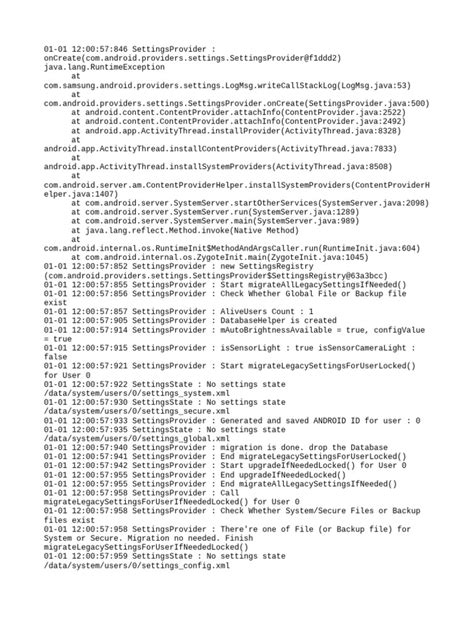 Settings Provider Pdf Java Programming Language Backup