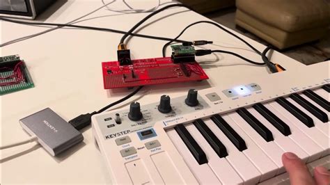 Sgtl5000 Latency W Teensy 40 Midi And Audio Lib Youtube