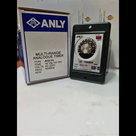 Jual Analogue Timer Anly Ah2 Ya 220v Jakarta Hargo Mandiri