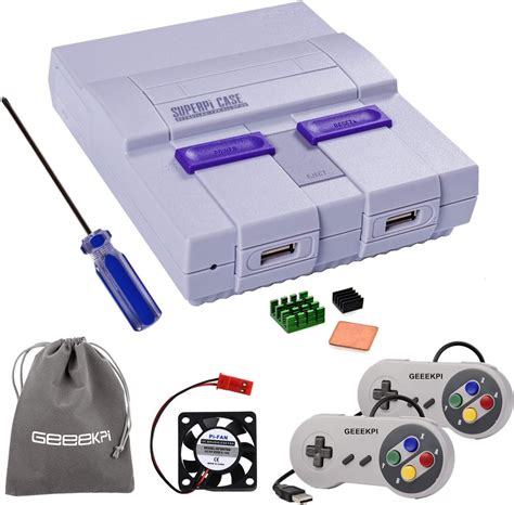 retroflag superpi case nespi case ucase snes case functional power and safe reset