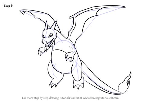 Charizard Drawing Step Step