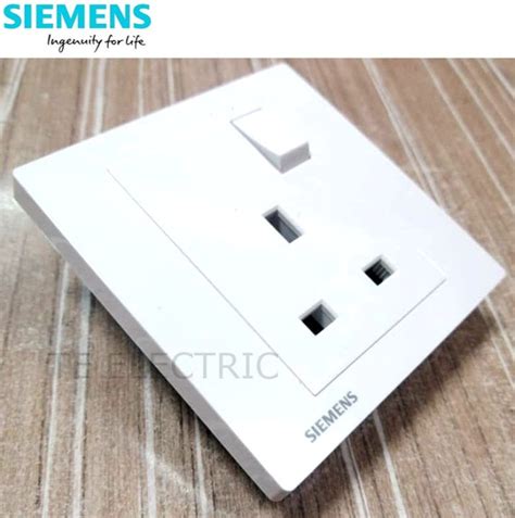 Siemens Delta® Relfa 13a Sso Switched Socket Outlet With Indicator Lazada