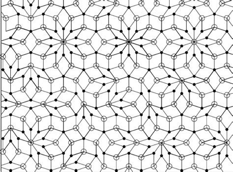 The Binary Tiling Decorated By Strong A And Weak B Dipoles The