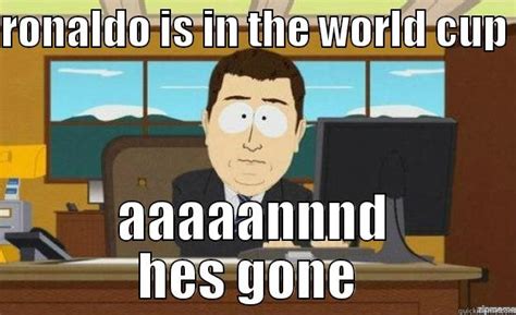 Ronaldo World Cup Fail Quickmeme