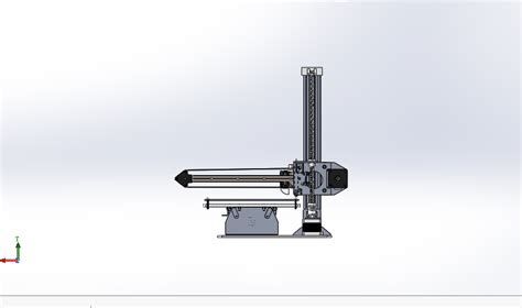 直角3d打印机 Solidworks 2014 模型图纸下载 懒石网