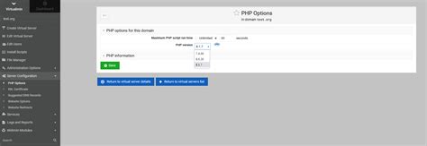 php fpm does not allow domain owners to edit i virtualmin