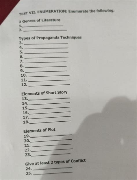 Test Vii Enumeration Enumerate The Following Studyx Test Vii Enumeration Enumerate The Following Studyx